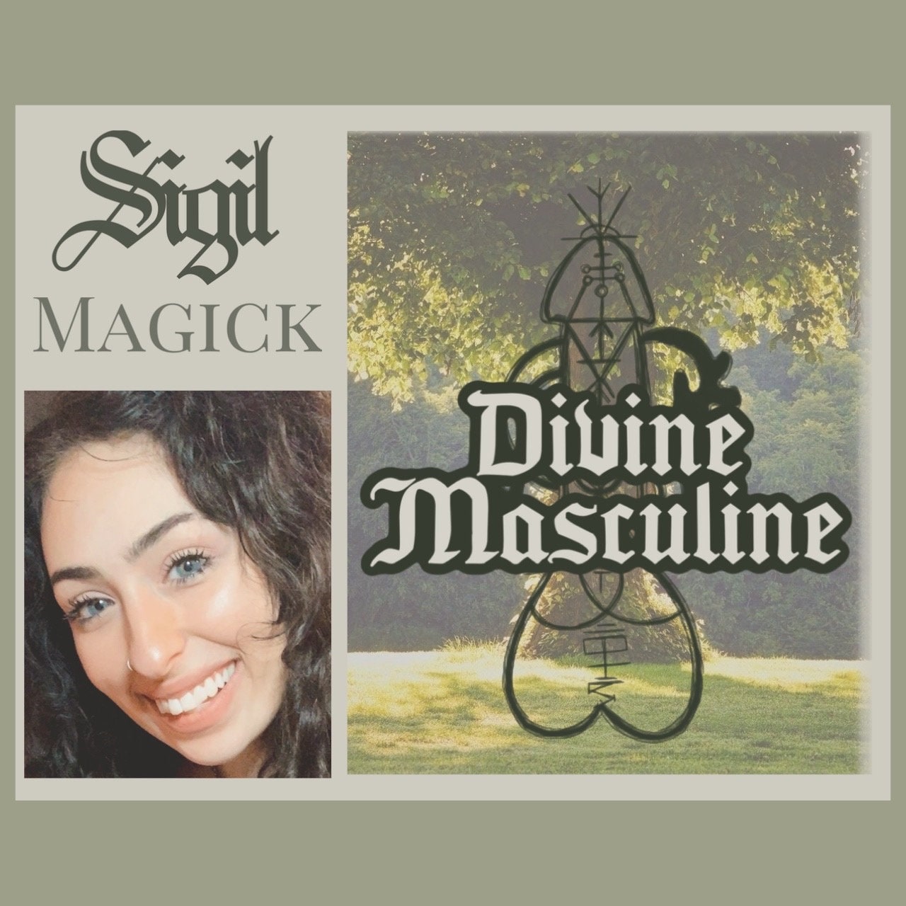 Sigil Magick: Divine Masculine - Sydney Evergreen